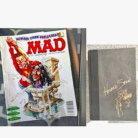 Other | Vintage Howard Stern Mad Magazine And Book Set 9s | Poshmark